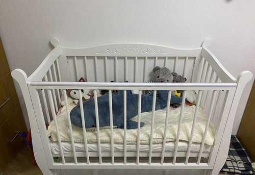 Кроватка детская Julia для новорожденных