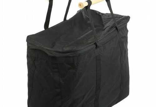 Большая сумка-баул, 120 литров, черная