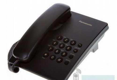 Проводной телефон Panasonic KX-TS2350RUB черный