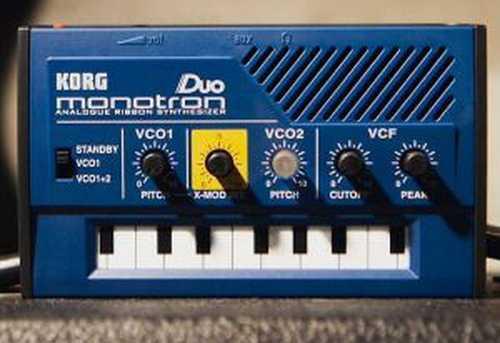 Аналоговый ленточный синтезатор Korg Monotron Duo