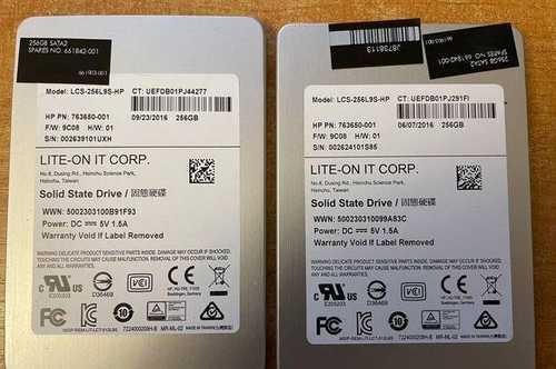 SSD Liteon SATA 2.5" 256 GB