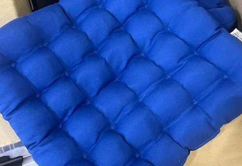 Подушка на сиденье синие, серые, черные