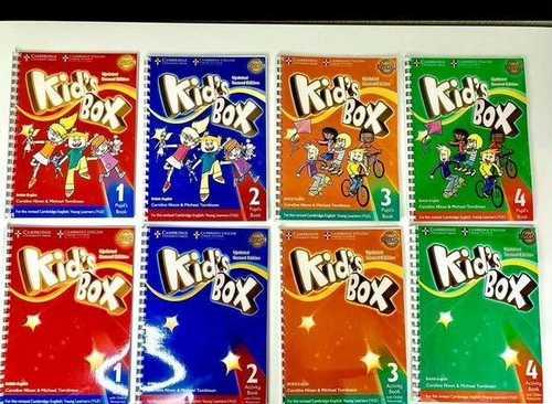 Kids Box 1,2,3,4 комплект