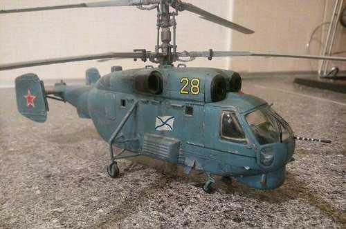 Стендовая модель вертолета К27