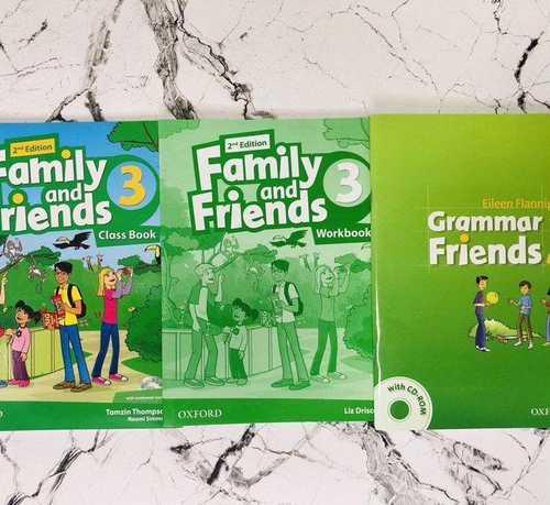 Family and Friends 3 + Grammar Friends 3