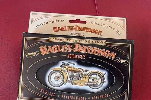 Harley-Davidson Игральные карты (коллекционный наб