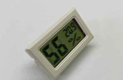 Гигрометр термометр белый без проводной