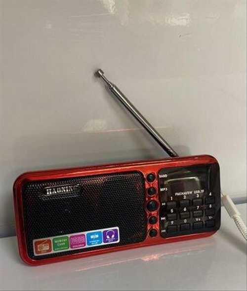 Радиоприемник Haoning HN-s362led red