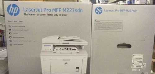 Принтер hp laserjet pro mfp M227sdn