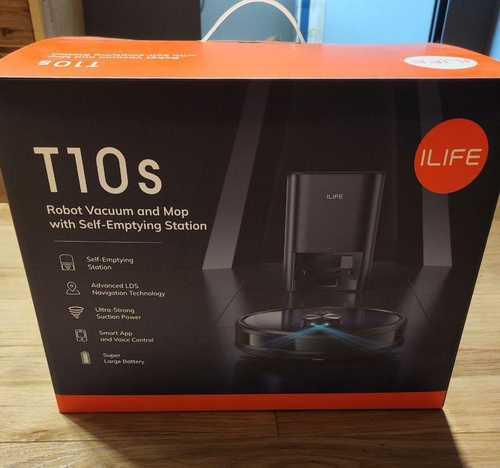 Робот пылесос ILife T10 s