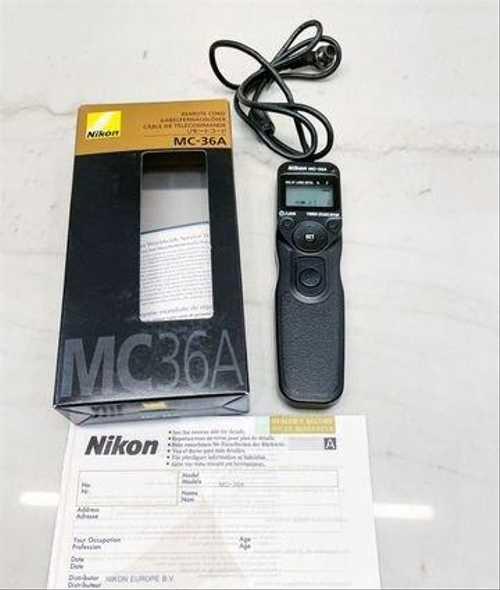 Nikon MC-36a - пульт дистанционного управления
