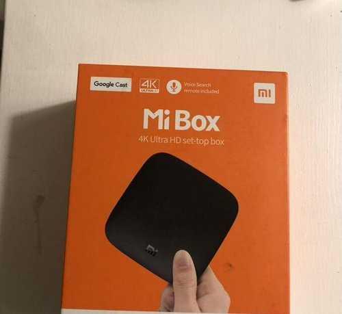 Приставка MiBox 4k ultra HD set-top box