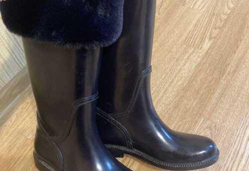 Резиновые сапоги zara 32/33