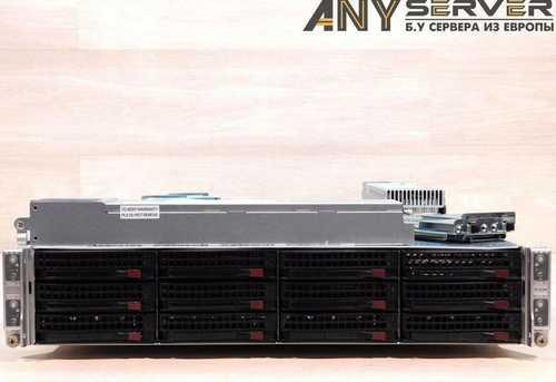 Сервер Supermicro 6028TR 4x E5-2650v4 512Gb 12LFF
