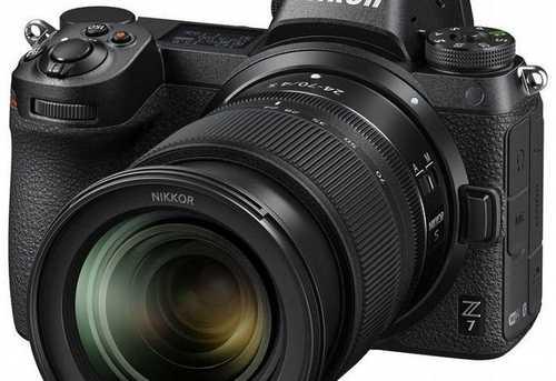 Фотоаппарат Nikon Z 7 Kit 24-70 f/4 S