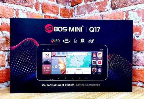 Android магнитола 4+128Gb BOS-mini Q17 4G+sim+qled