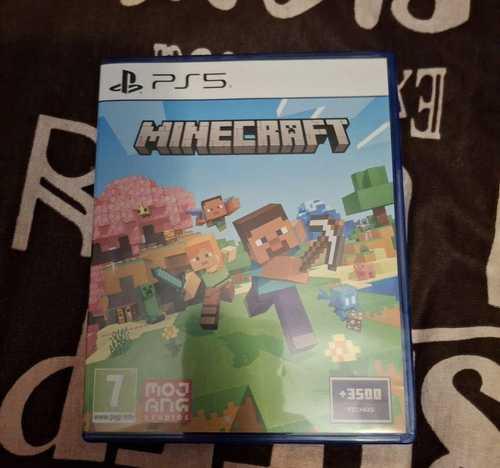 Диск Minecraft PS5