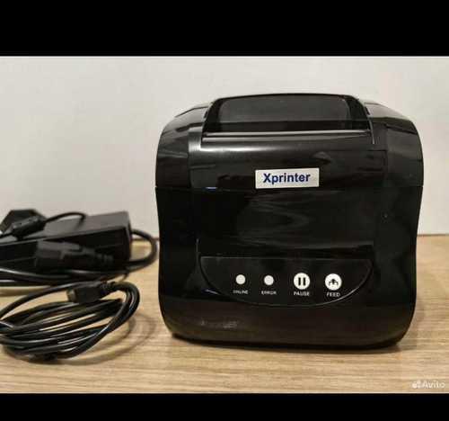 Термопринтер xprinter xp-365b usb