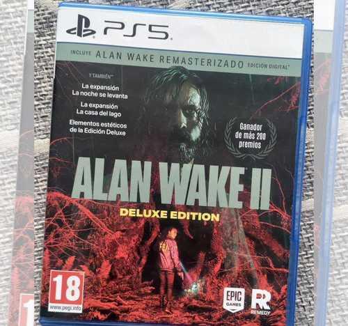 Alan wake 2 ps5 диск