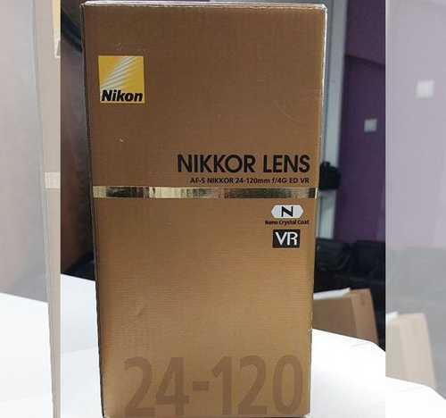 Nikon AF-S 24-120mm f/4g ED VR (новый)