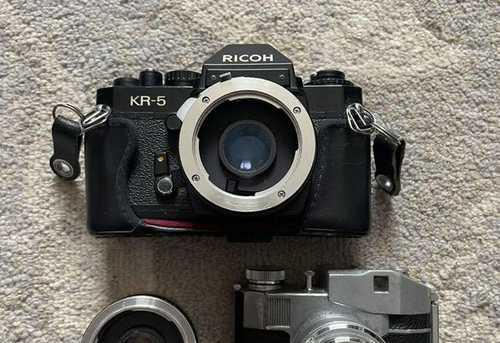 Ricoh kr-5 фотоаппарат Comet 2 Bencini