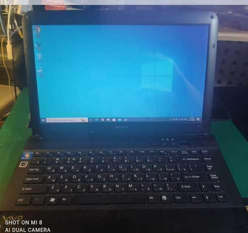 Ноутбук sony vaio pcg-61b11v