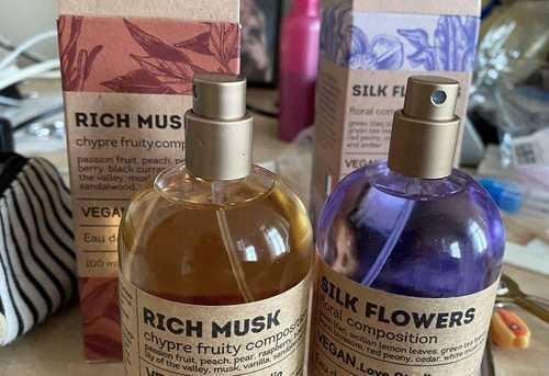 Туалетная вода vinci, Rich Musk и Silk Flowers