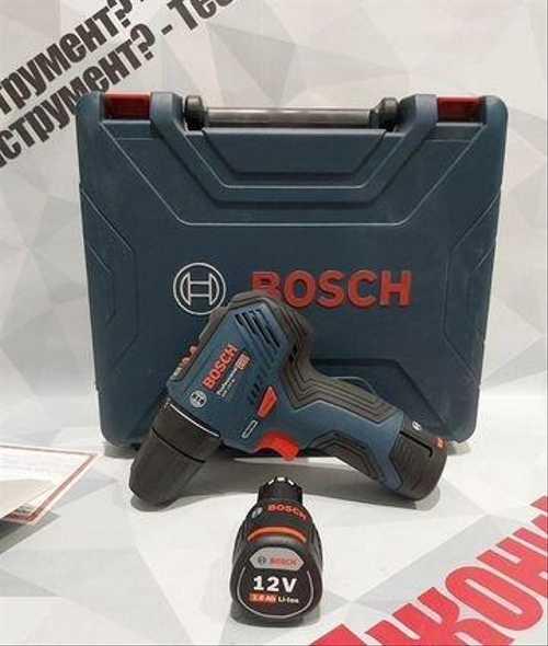 Дрель-шуруповерт "Bosch gsr 12v-30"