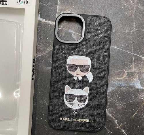 Чехол на iPhone 15 Karl Lagerfeld