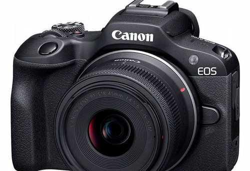 Беззеркальный фотоаппарат Canon EOS R100 Kit 18-45