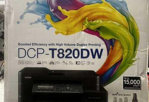 Мфу Brother InkBenefit Plus DCP-T820DW струйный