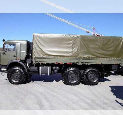 Тент на военный камаз хаки