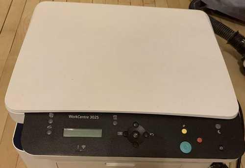 Принтер лазерный мфу Xerox WorkCentre 3025