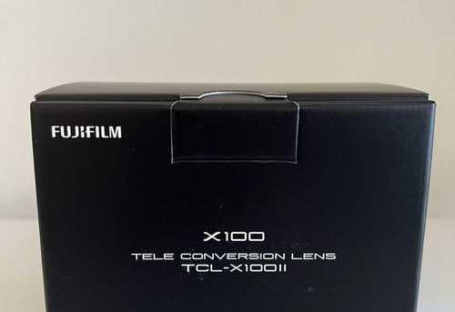 Телеконвертер Fujifilm TCL-X100 II, черный