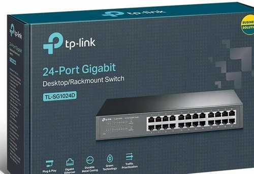 Новый коммутатор TP-Link TL-SG1024D