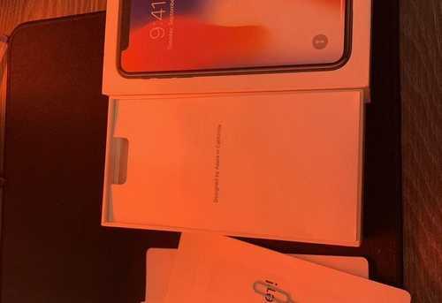 Коробка от iPhone X 256 gb