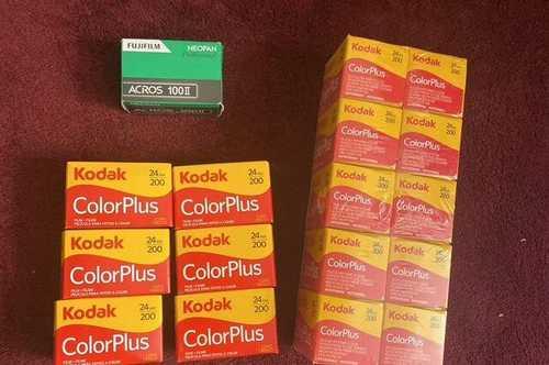 Фотопленка 35мм цветная Kodak Color plus 24 кадра