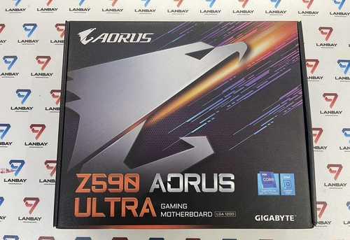 Материнская плат Gigabyte Z590 aorus ultra