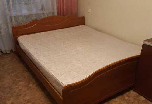 Кровать двухспальная с матрасом 170 х 200
