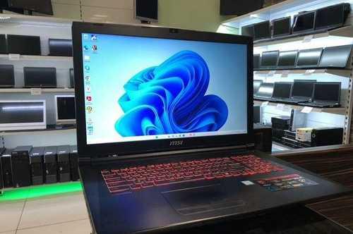 Игровой ноутбук MSI с большим экраном на базе i7