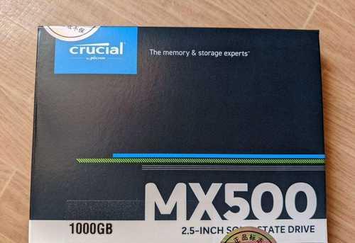 SSD Crucial MX500 1TB (1000GB) новый