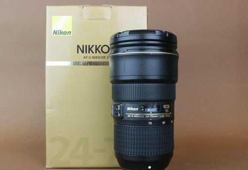 Nikon Nikkor AF-S 24-70mm f/2.8E VR (id 20185)