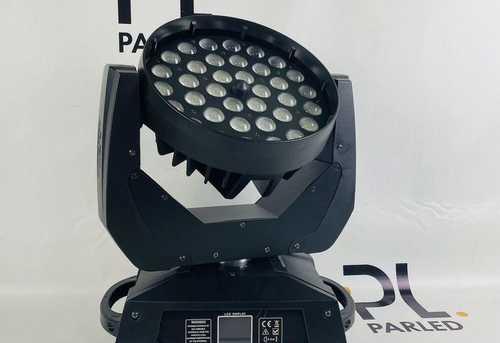 Вращающаяся голова PL Led Wash 36*15w (rgbwa, Zoom