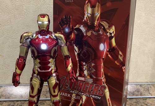 Железный человек фигурка Iron Man Mark 43 LED