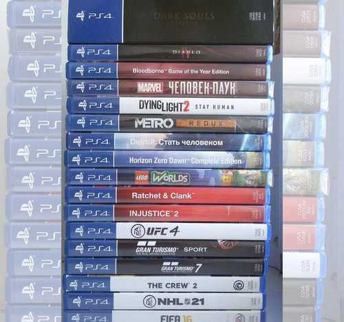 Диски на PS4