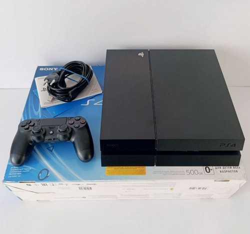 Sony PlayStation 4 FAT, 500 ГБ, Прошитая