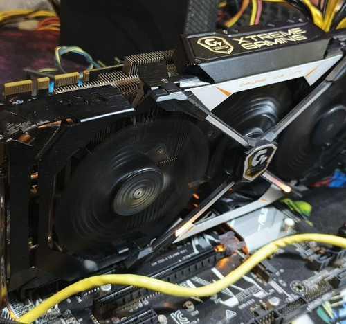 Видеокарту GTX 1070 Xtreme Gaming 8G