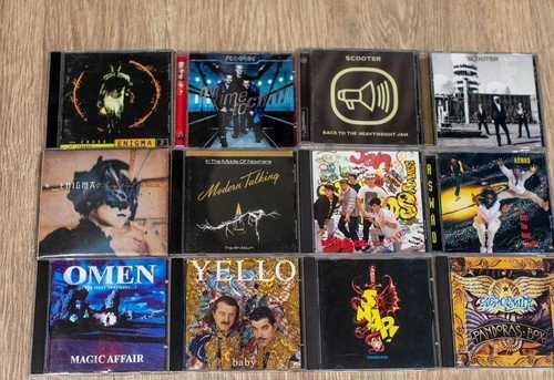 CD фирменные Modern Talking, Enigma, Yello, Snap