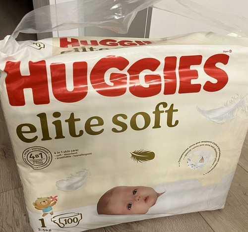 Подгузники Huggies Elite Soft 1