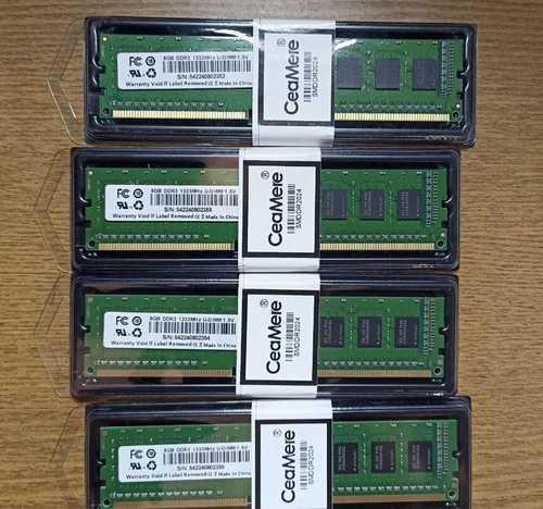 Оперативка ddr3 для компа 8 гб 1333 Мгц